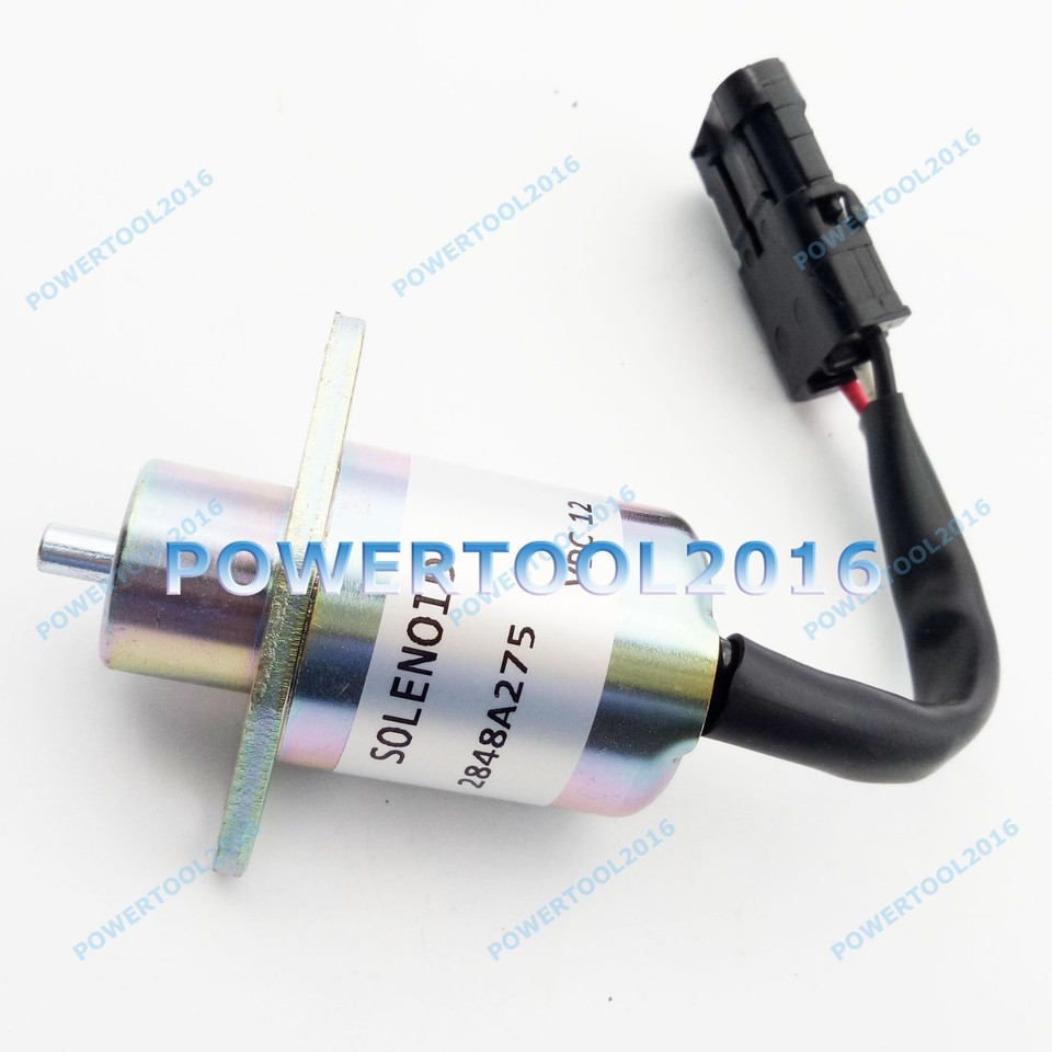 Diesel Fuel Shut Down Solenoid Valve for 2848A279 Perkins 700 Series ...