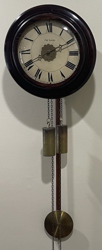 Antique Postman Alarm Waggity Wall Clock Jay Leith German Schwarzwalder ...