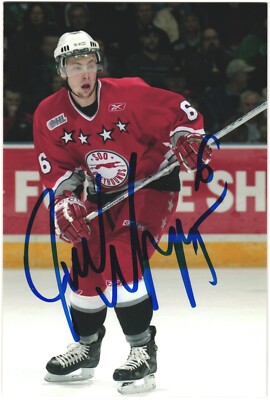 Jake Muzzin Autographed 4x6 Color Photo Soo Greyhounds #6 Red B | eBay