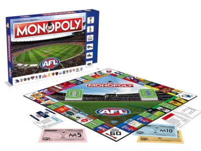 Monopoly Afl Refresh Edition Family Trading Board Games 5053410003241 ...