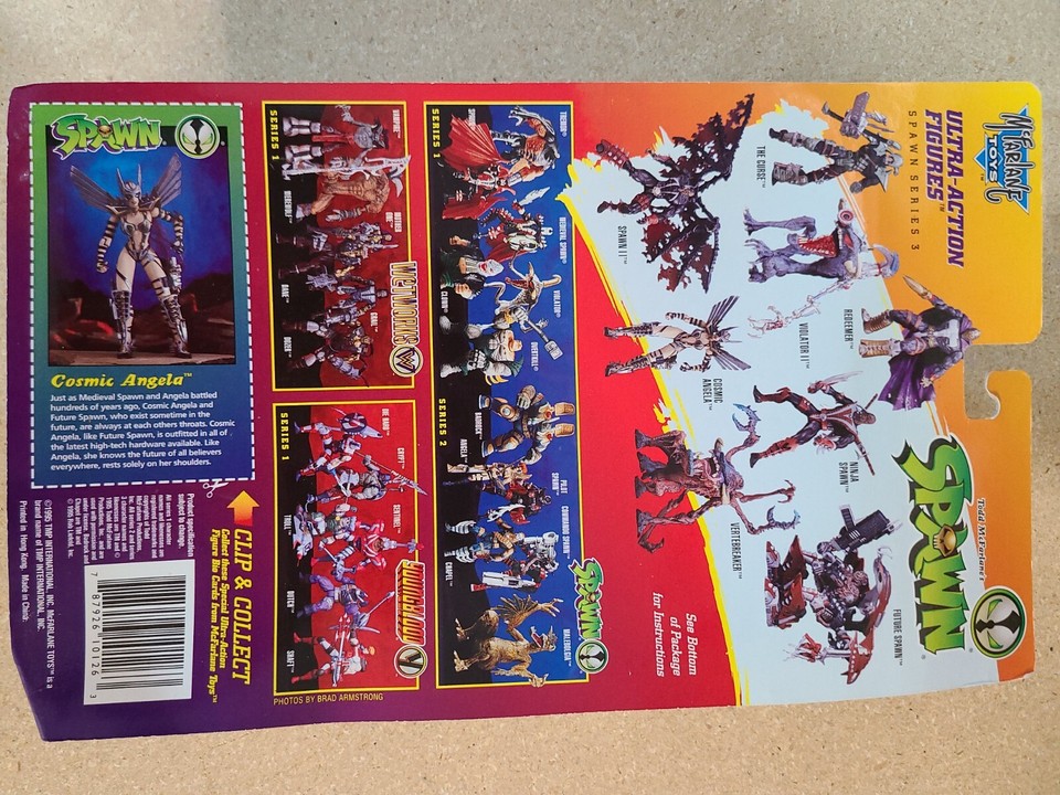 VTG Spawn Cosmic Angela Action Figure Deluxe Edition McFarlane Toys ...