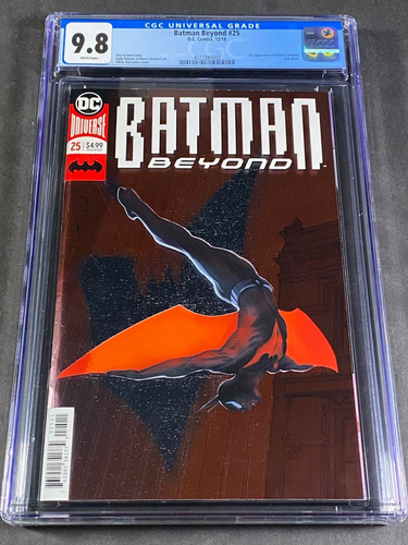 Batman Beyond #25 2018 CGC 9.8 4327285002 Dan Jurgens 1st App Elainna ...