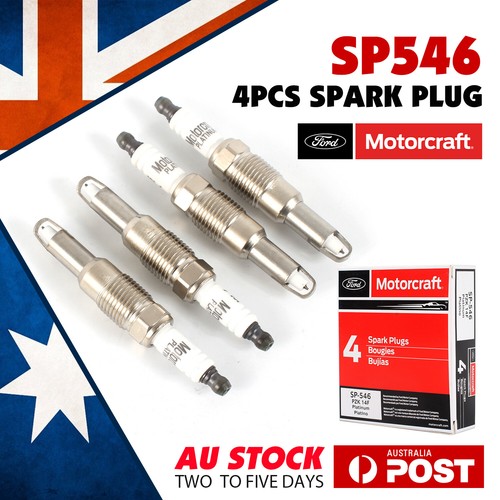 4Pcs SP515 PZH14F Spark Plugs Fits For Ford Motorcraft F150 5.4L PZK14F ...