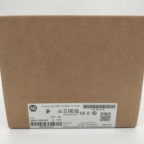 Sealed Allen Bradley 5069-L320ERM /A CompactLogix 5380 Controller AB | eBay
