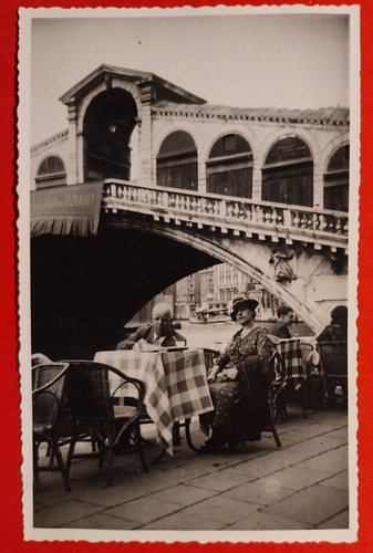 Postcard Venice Rialto Bridge Animated 1935 ( F 16 ) | eBay