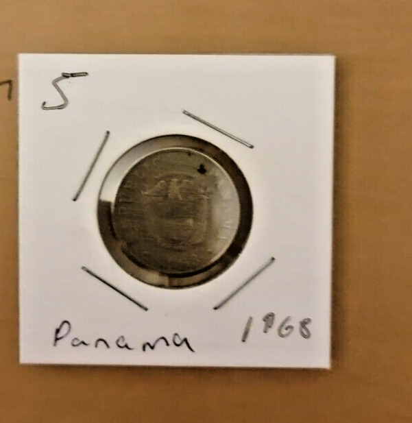 1968 CINCO 5 CENTESIMOS DE BALBOA, Republic of Panama Coin | eBay