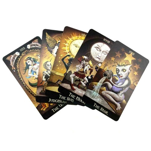 78Pcs Deviant Moon Tarot Deck Cards Divination Prophet Modern Card Game ...
