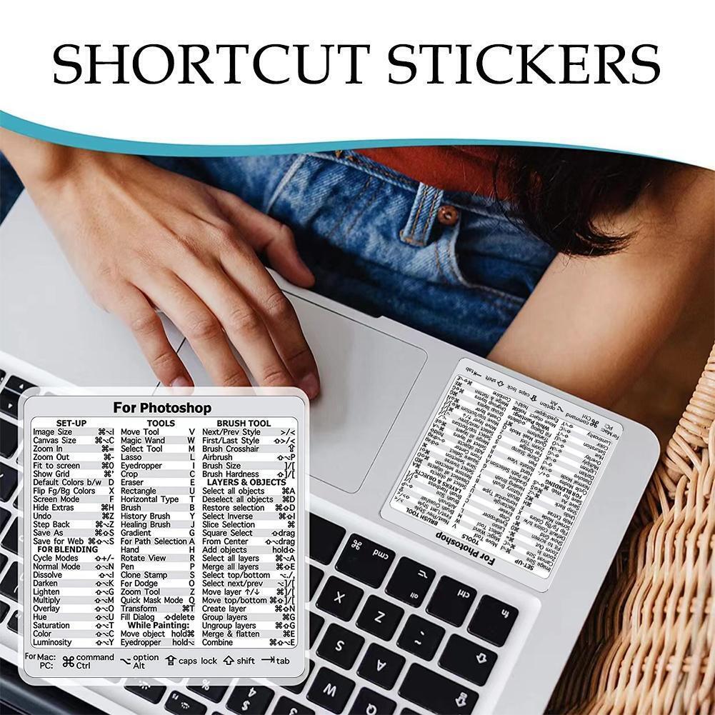 Keyboard Shortcut Sticker for PC Easy Reference to Common Functions | eBay