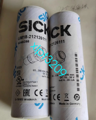 UM18-212126111 6048398 SICK ultrasonic sensor brand new Shipping DHL or ...