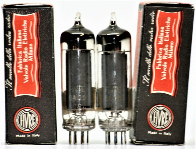el90 6aq5 tube NOS fivre italy pair tubes valve 6005 12bh7 6an8 amp 6v6 ...