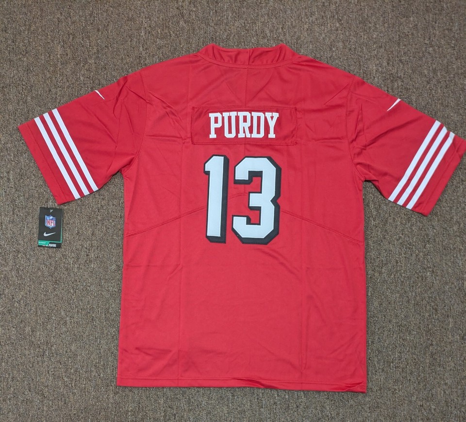 Brock Purdy #13 QB San Francisco 49ers Jersey RED Men M | eBay