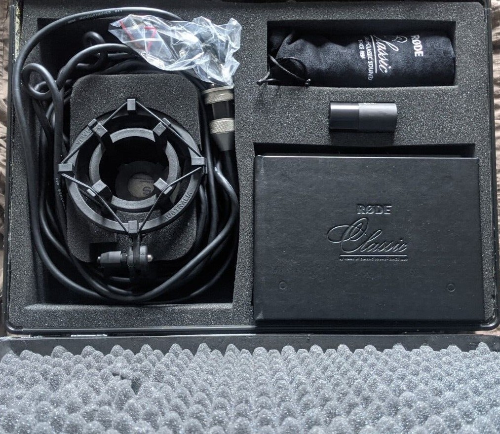 Rode Classic II Limited Edition Condenser Microphone | eBay Rode Classic II Limited Edition Condenser Microphone | eBay