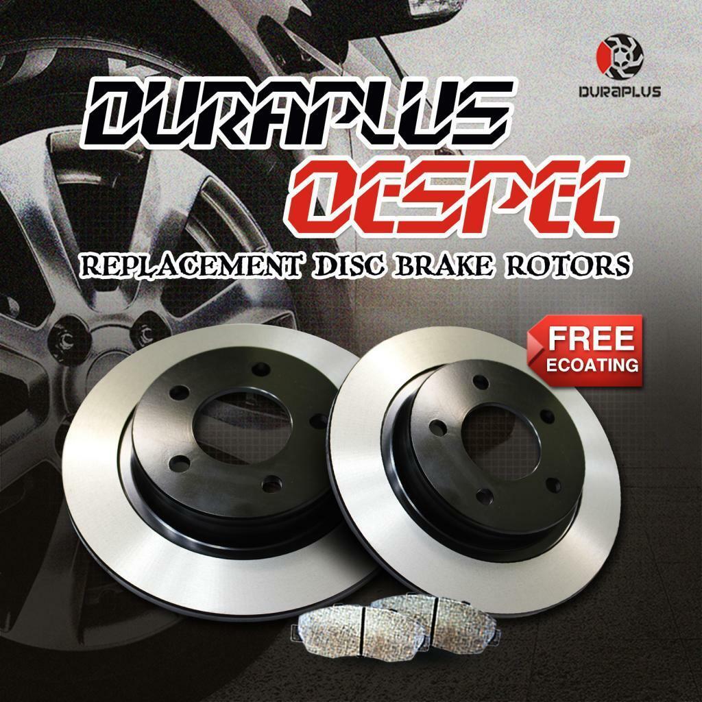 [Rear OESpec Brake Rotors Pads] Fit 01-07 Chevrolet Silverado 3500 ...