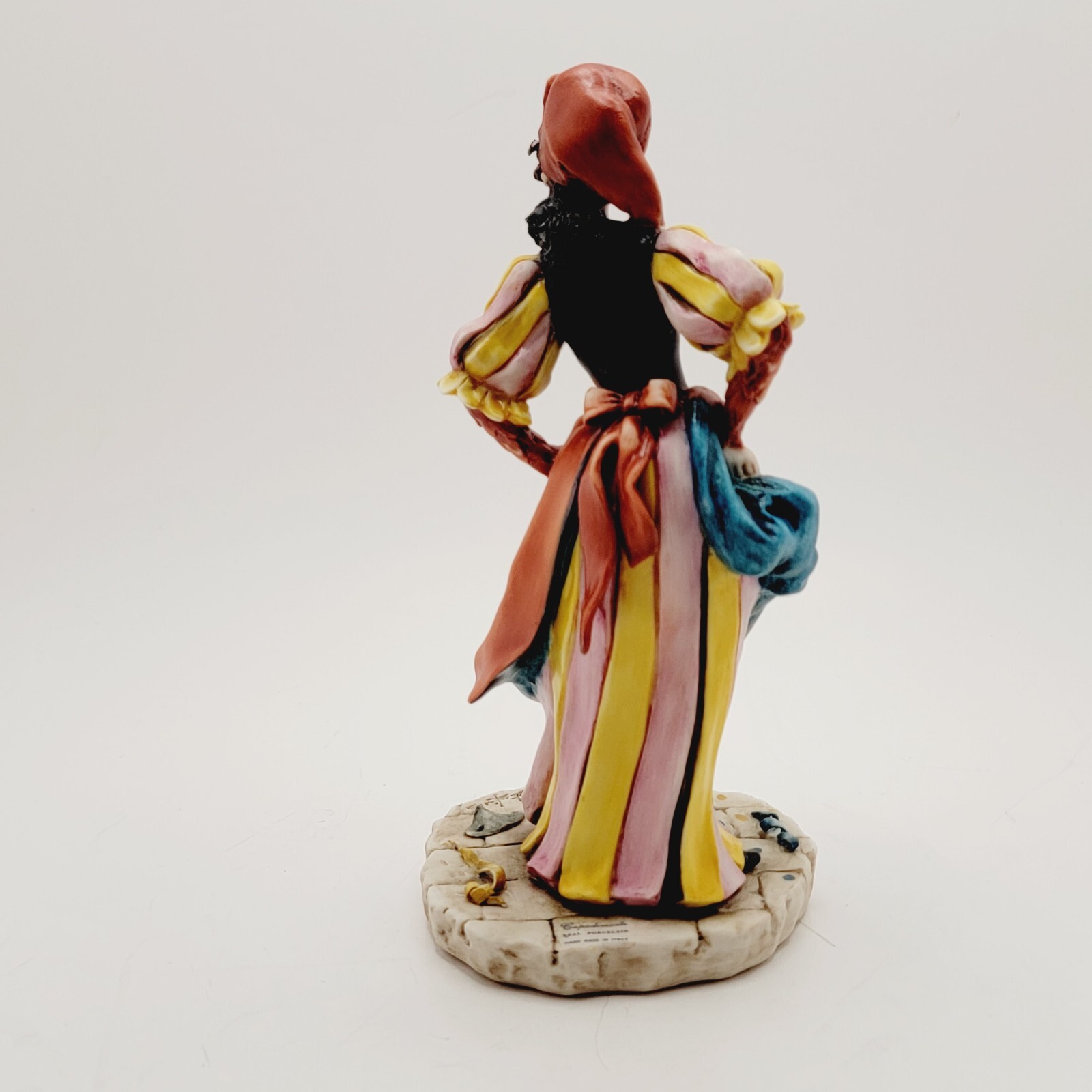 Rare Antique Porcelain Capodimonte "Mask Of Carnevale" Signed And ...