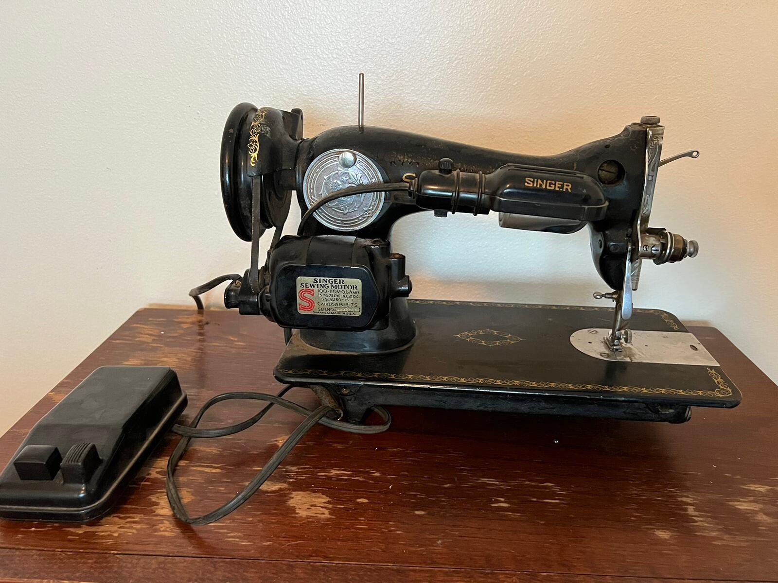 singer sewing machine Antique 1871 Model *TESTED WORKING * | eBay