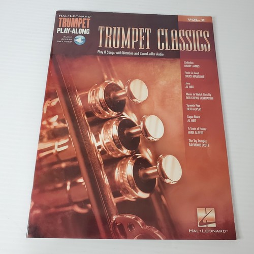 Trumpet Classics Volume 2 Songbook Sheet Music Hal Leonard Play Along ...