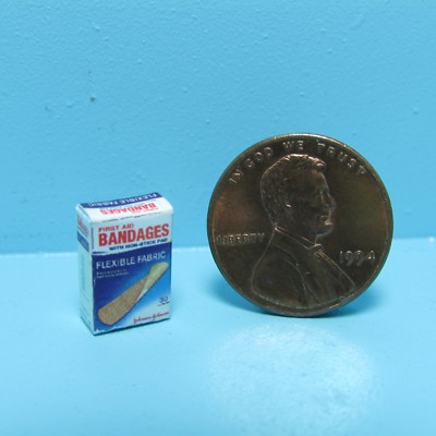 Dollhouse Miniature Detailed Replica Plastic Bandages Flexible Fabric ...