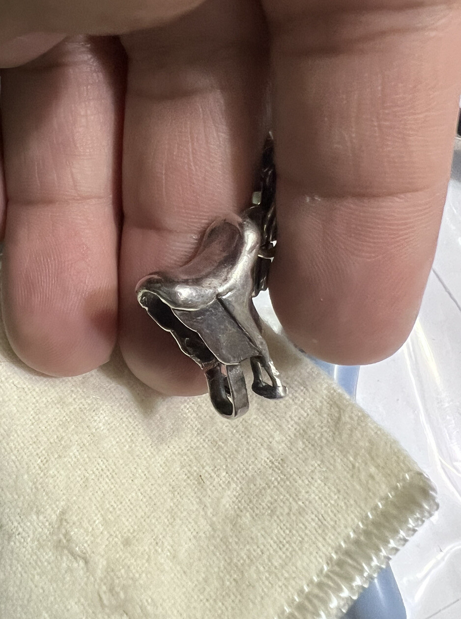 James avery english ridding saddle charm - Gem