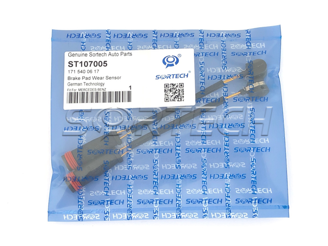 2PCS Brake Pad Wear Sensor for Mercedes 1715400617 W221 C216 W204 S204 ...
