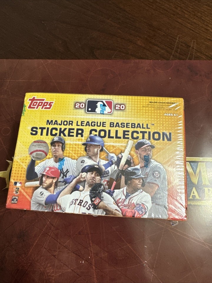 2020 Topps MLB Baseball Sticker Collection Blaster Box Factory Sealed ...