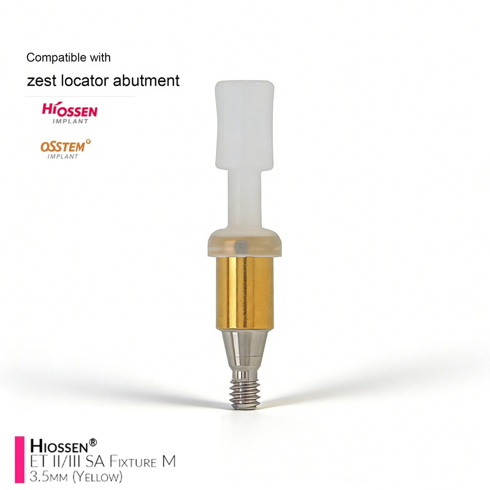 US Dental Locator Attachment Ti Abutment Hiossen Mini NP fits OSS Zest ...