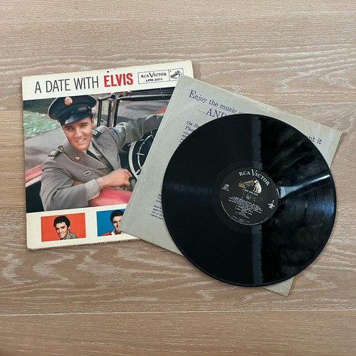 A Date With Elvis LP Vinyl RCA Long Play Original LPM-2011 | eBay