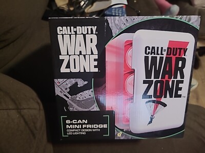 Call Of Duty War Zone Logo 6 Can Mini Fridge COD NEW IN BOX | eBay