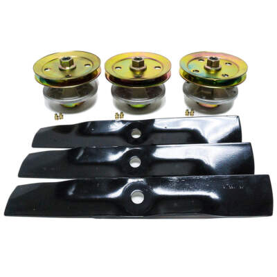 Spindle Blade Deck Kit for John Deere 48" 180 185 240 260 265 325 335 ...