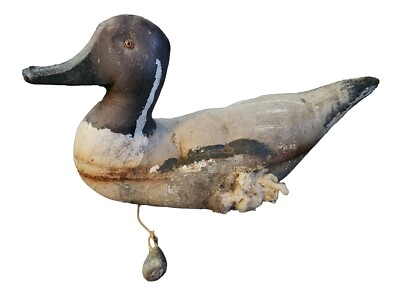 Vintage Canvas Duck Decoy. Hand Painted | eBay