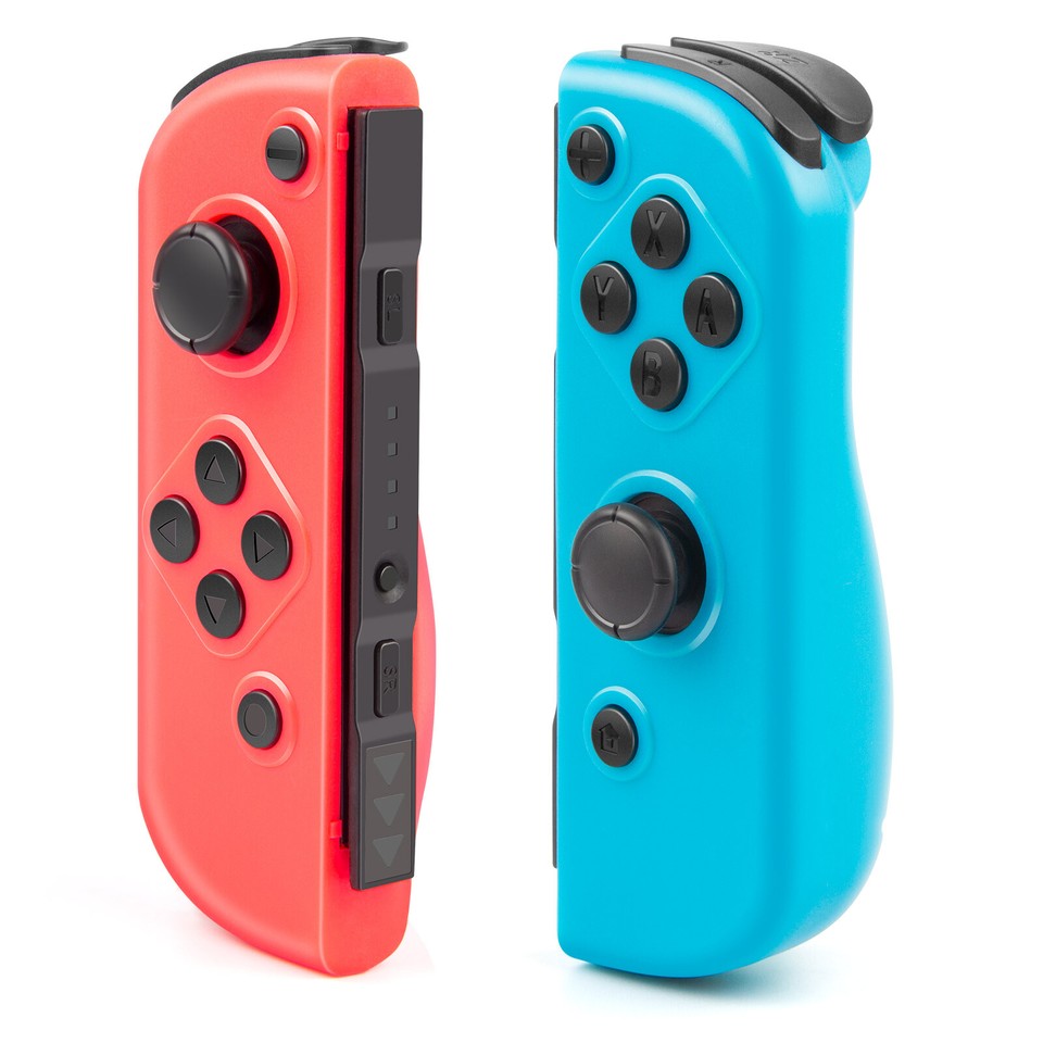 Pair Wireless Controller For Nintendo Switch Left + Right Gamepad ...