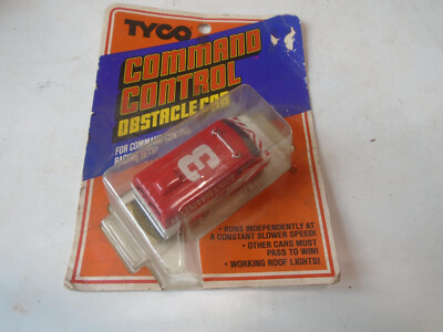 Tyco HO SCALE SLOTLESS Command Control OBSTACLE CAR Van NEW IN FACTORY ...