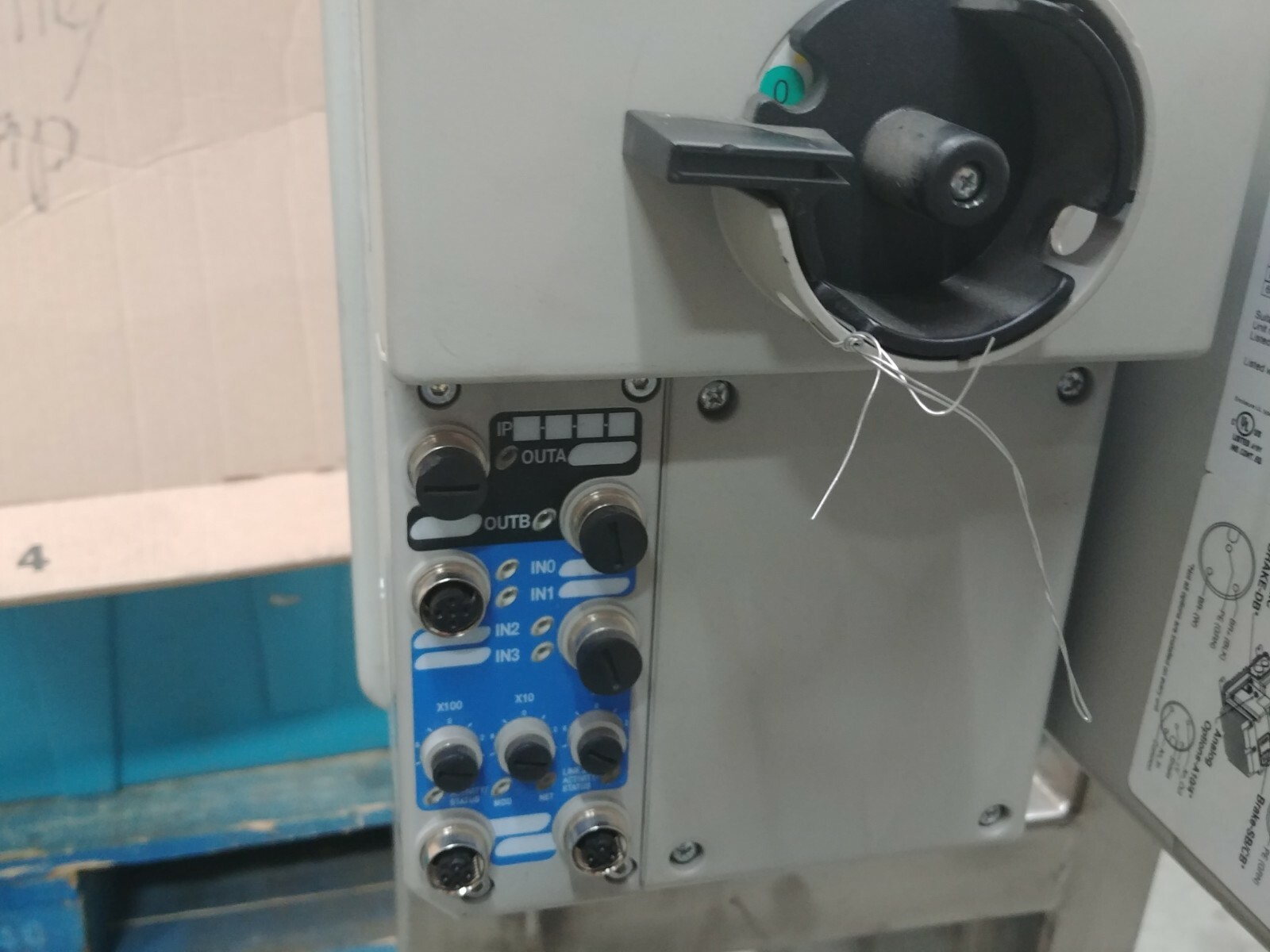 Allen Bradley ArmorStart Control Module with Stand (284E-FVD2P3Z-10-CR ...