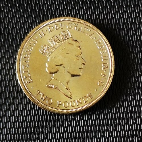Very rare 1989 £2 Two Pound Coin TERCENTENARY OF THE CLAIM OF RIGHTS ...