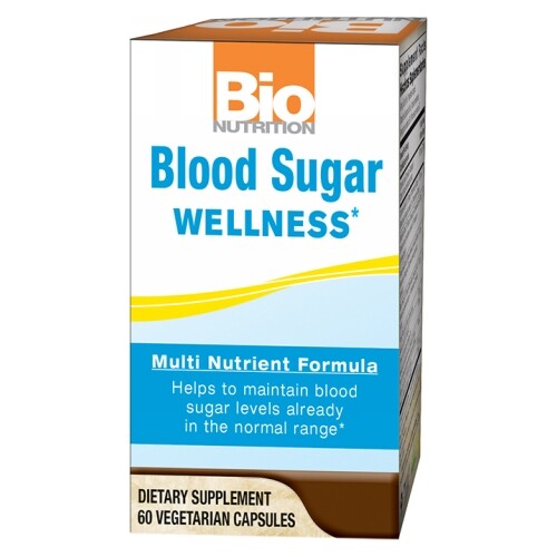 Blood Sugar Wellness 60 vcaps By Bio Nutrition Inc | eBay