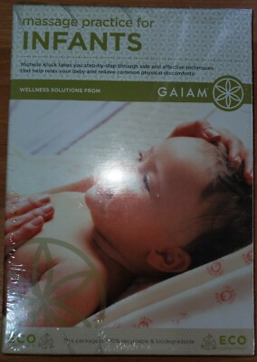 Gaiam Massage Practice For Infants DVD New Sealed Michelle Kluck Baby ...