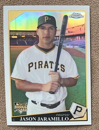 Jason Jaramillo 2009 Topps Chrome Rookie Refractor #204 Pirates ...