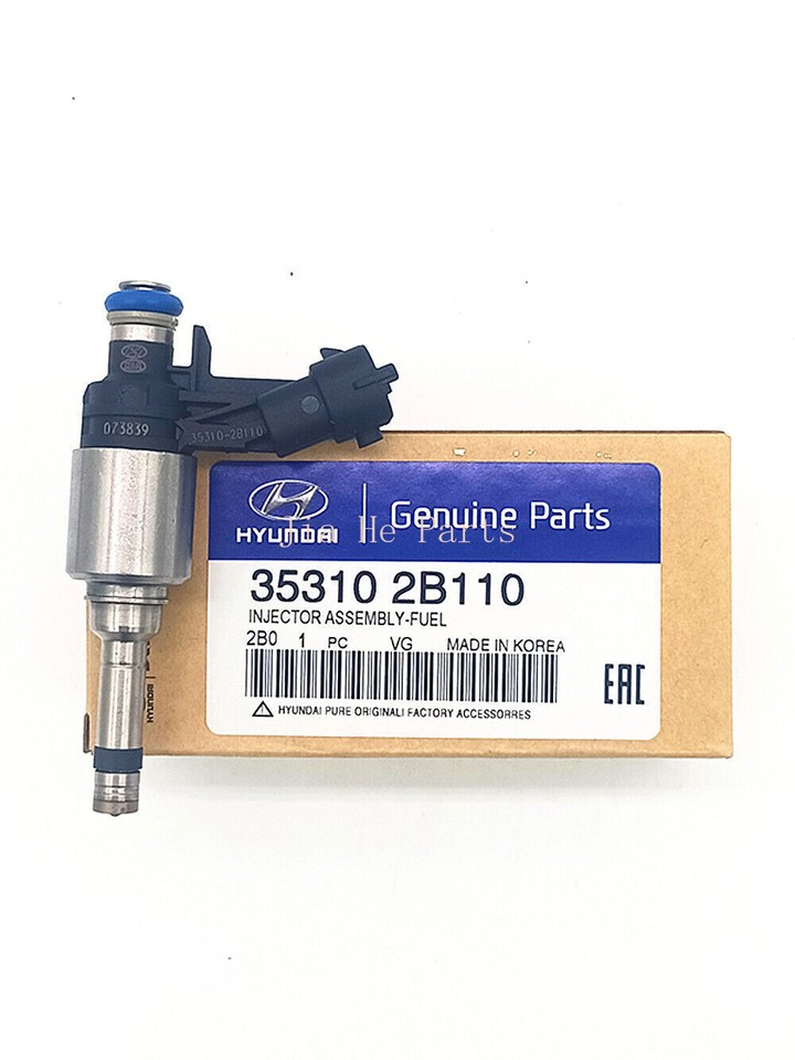 4PC for 2012-2017 Hyundai ACCENT VELOSTER KIA RIO SOUL FUEL INJECTOR ...