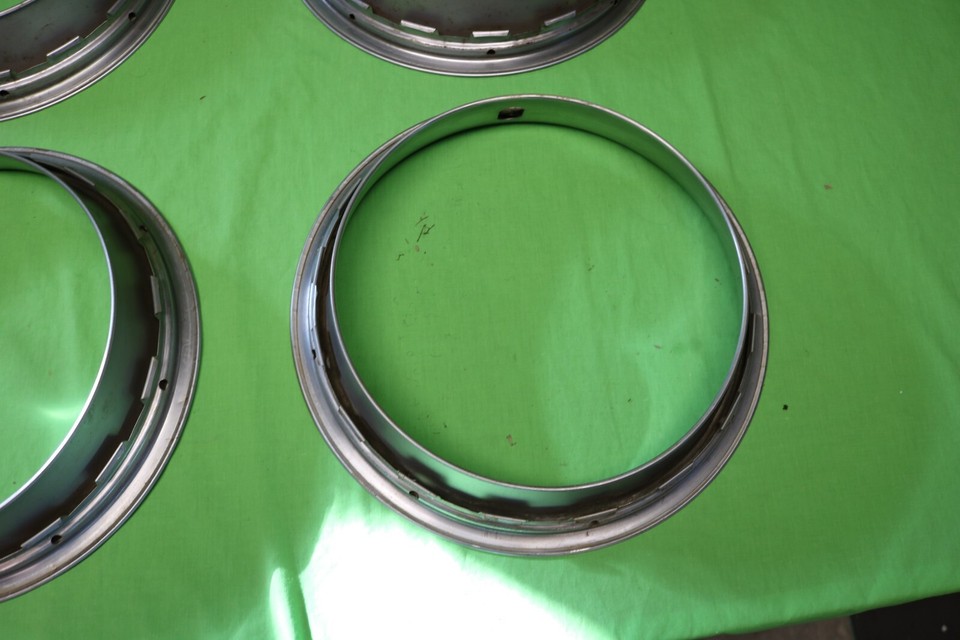 4 Used GM 1967 - 1974 Camaro Nova GTO Chevelle SS 14 x 7 Rally Wheel ...