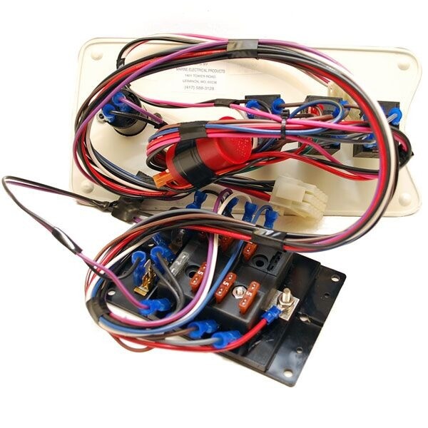 Sun Tracker Pontoon Boat Switch Panel 47821 | Woodgrain 10 x 5 Inch | eBay