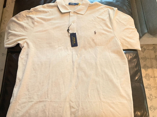 NWT Men's 2LT Polo Ralph Lauren Dune Tan Brown Shirt Classics Fit Mesh ...