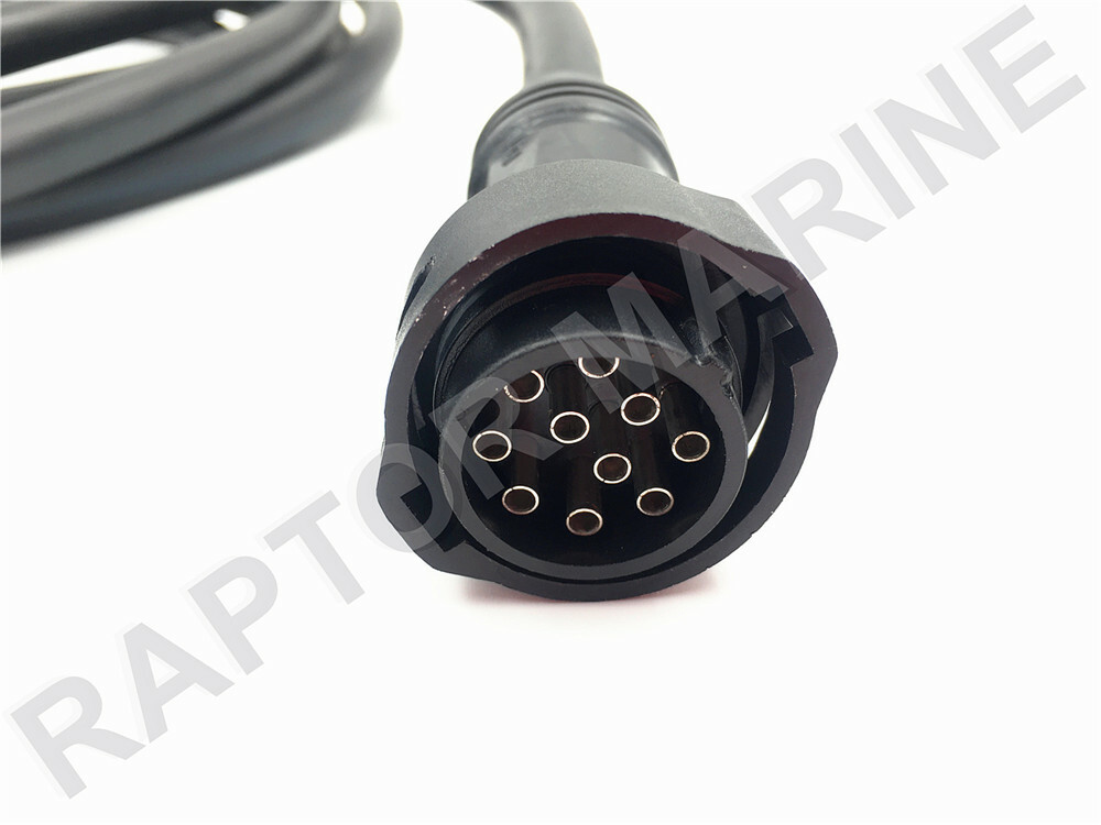 10 pin wire harness extension for YAMAHA outboard PN 688-8258A-50,16 FT ...