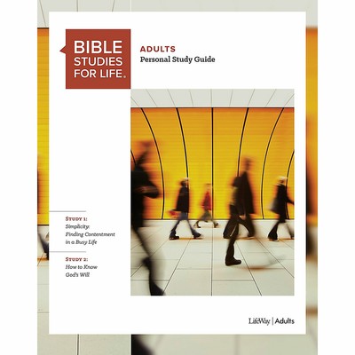 BIBLE STUDIES FOR LIFE-ADULTS-PERSONAL STUDY GUIDE-FALL 2019-LIFEWAY | eBay