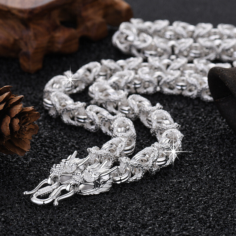 Dragon Bone Chain Jewelry For Men Fashionable And Unique Pendant ...