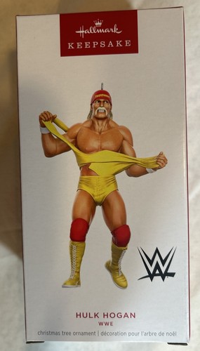 2024 Hallmark Keepsake Christmas Ornament Wrestler Hulk Hogan WWE ...