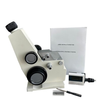 Lab Abbe Monocular Refractometer Brix Tester Analyzer with Digital ...