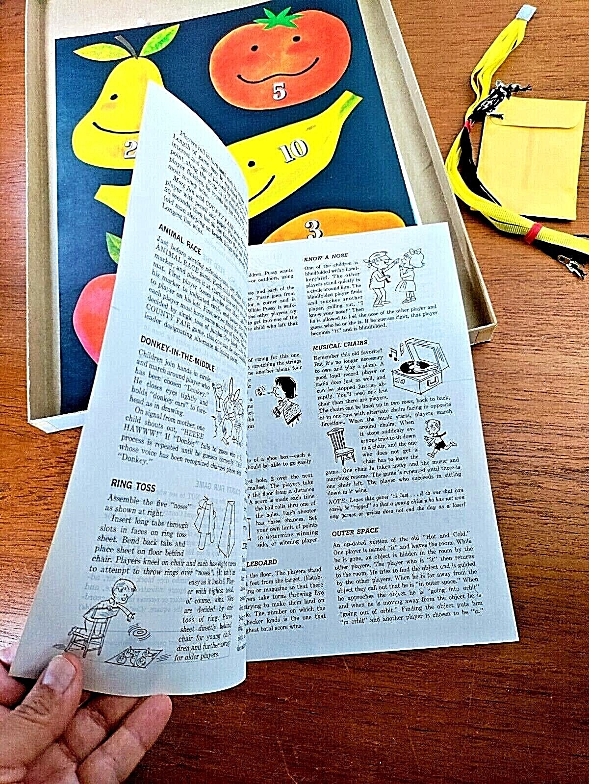 Vintage Party Planning Kit COUNTY FAIR Games Centerpiece Invitations ...