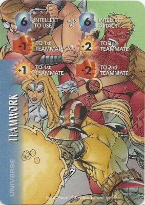 Marvel OVERPOWER TEAMWORK IMAGE 6I FE +1 +2 Freak Force | eBay