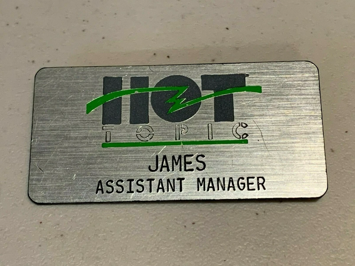James Name Tag