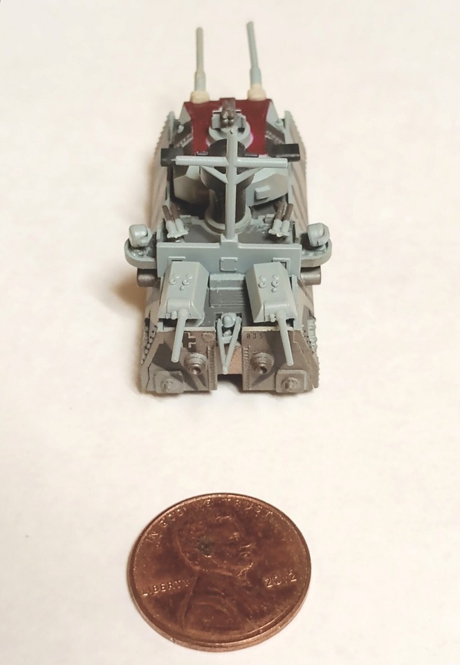 Takara Fantastic Weapon P1000 Ratte tank - German Navy Dazzle painting ...