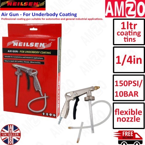 Neilsen Air Gun - Underbody Coating Underseal Waxoyl Wax Oil Schultz ...